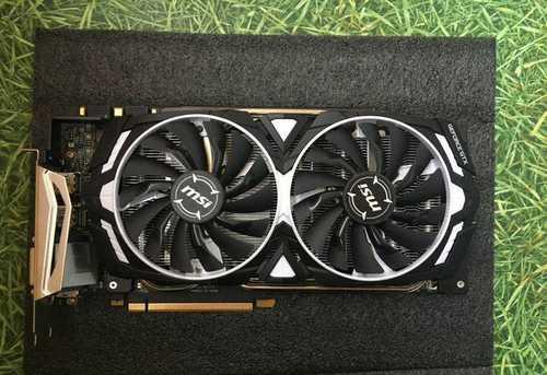 Видеокарта Nvidia GTX 1080ti MSI armor 11gb