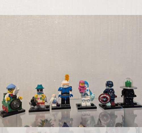 Lego minifigures series 26, 25, marvel