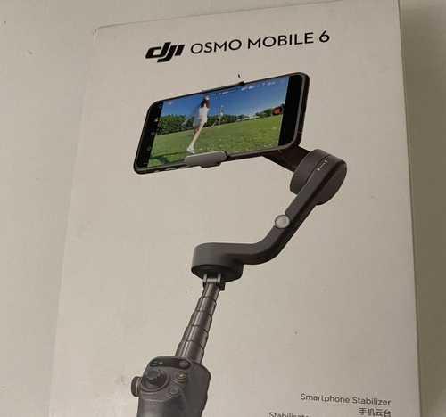 3-оснвой стабилизатор DJI osmo Mobile 6 OM