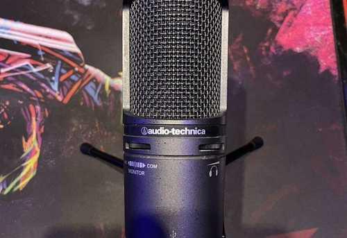 Студийный микрофон Audio-technica AT2020 usb +