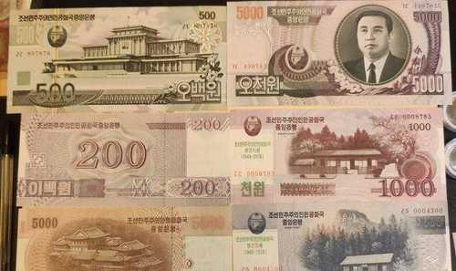 Коллекционные Банкноты. Восточная Азия