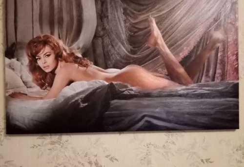 Картина маслом на холсте большая Анжелика Маркиза