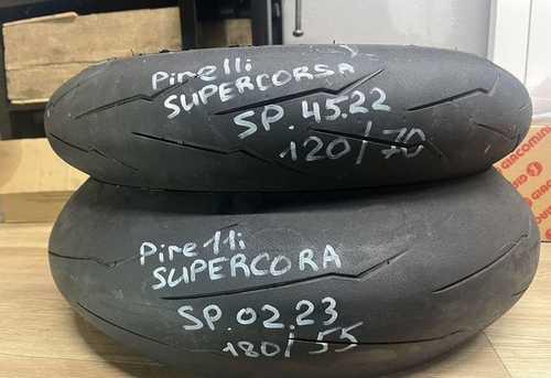 Мотошины Pirelli Supercorsa SP. 120/70, 180/55R17