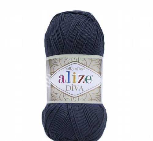 Пряжа alize 'Diva' 100гр. 350м. (100 микрофибра) т