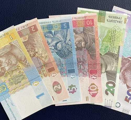 Набор банкнот Украины