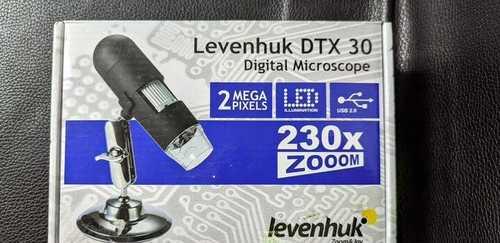 Микроскоп levenhuk DTX 30 черный
