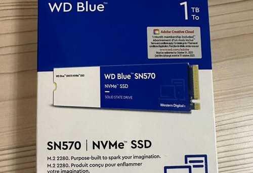 1 тб SSD-диск WD blue SN570
