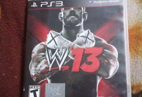 PS3 игра WWE 13 рестлинг эксклюзив