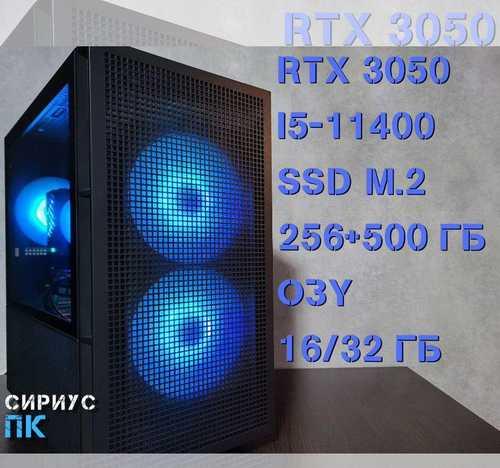 RTX 3050, i5-11400