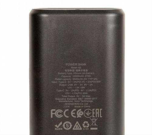 Внешний аккумулятор hoco Q3, USB-A 18W, 10000mAh