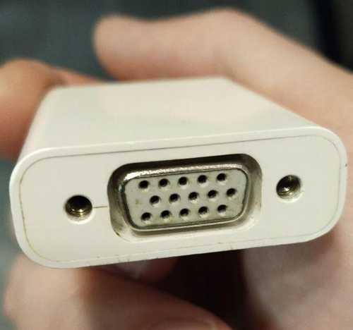 Переходник mini hdmi to VGA Apple