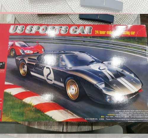 Сборная модель Ford gt40 масштаб 1/12