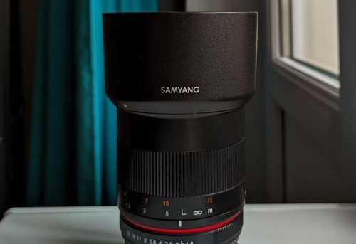 Samyang 85mm f 1.8 ED UMC CS для Fuji