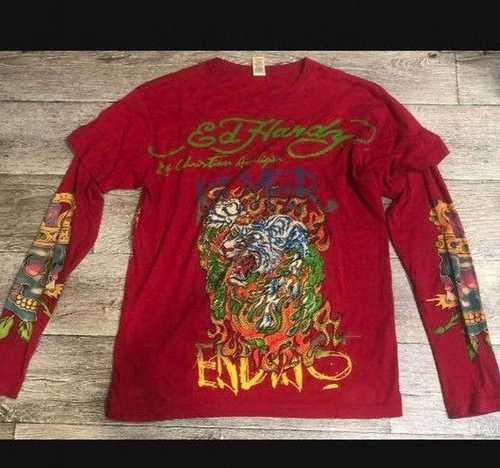 Лонгслив ed hardy