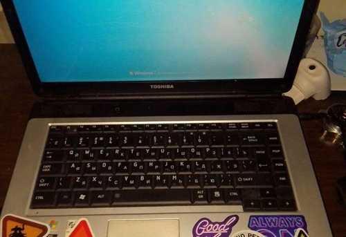 Игровой ноутбук toshiba L300