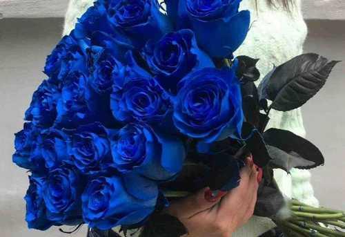 Синие розы 25, 51, 101, Цветы Букеты с доставкой