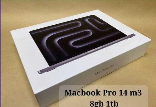 Macbook Pro 14 m3 8gb 1tb Ростест