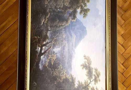 Картина пейзаж водопад