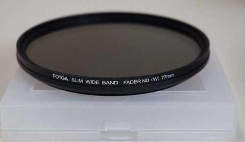 Светофильтр Fotga Slim Wide Band fader ND 77mm