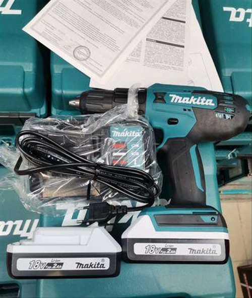Шуруповерт ударный makita 18v hp488dwae