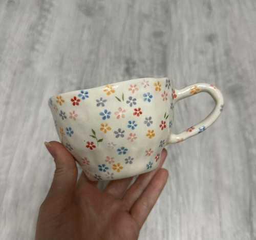 Кружка ручной работы из керамики