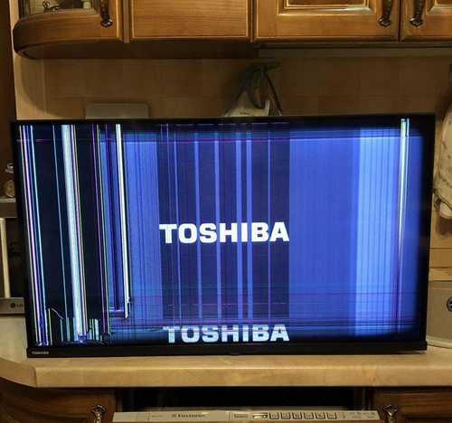 Телевизор toshiba 32v35le на запчасти