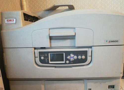 Цветной принтер OKI C9600 б/у формат А3
