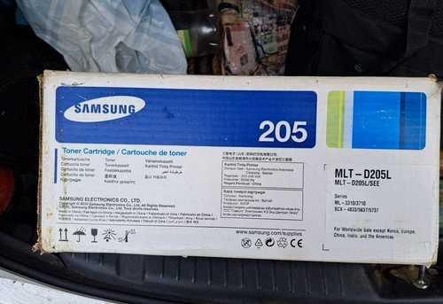 Картридж оригинальный samsung MLT-D205L