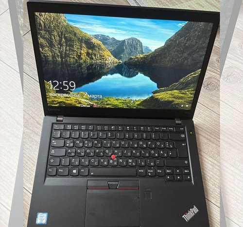 Ноутбук lenovo thinkpad t470s