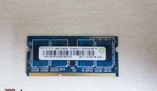 RAM SO-dimm Ramaxel DDR3 4096/12800/1600