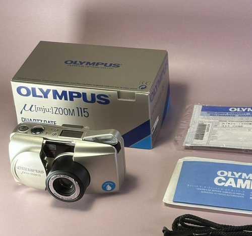 Olympus mju zoom 140 — плёночный фотоаппарат