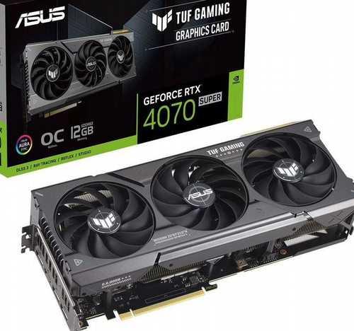 Видеокарта asus TUF-RTX4070S-O12G-gaming /RTX4070S,hdmi,DP*3,12G,D6X