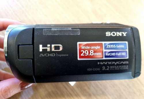 Видеокамера Sony handycam HDR CX240