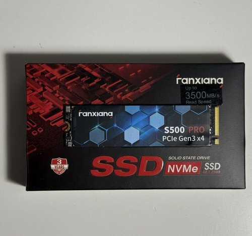 Ssd m2 nvme 1tb fanxiang s500 pro