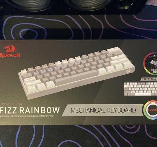 Redragon fizz k617 outemu brown   кейкапы