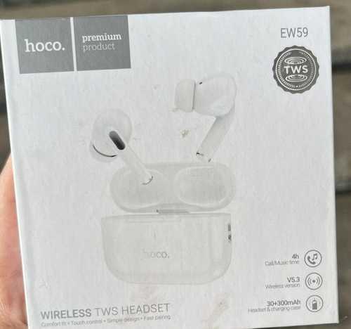 Беспроводные наушники hoco ew59 airpods