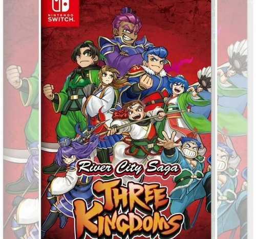 River City Saga: Three Kingdoms Nintendo Switch, английская версия