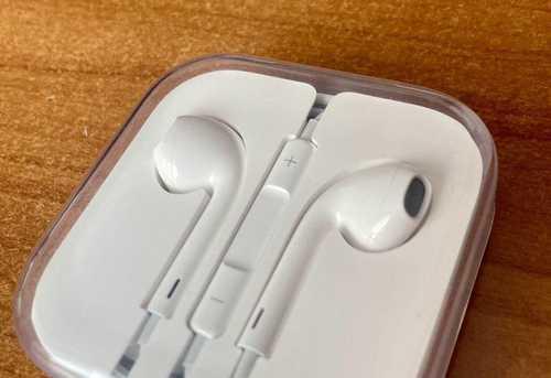 Наушники EarPods 3.5 мм, новые