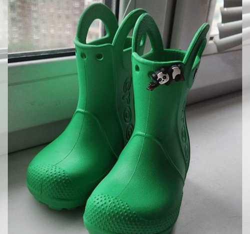 Резиновые сапоги crocs c7