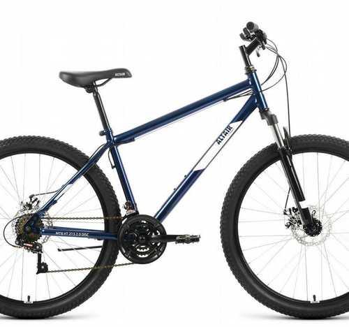 Горный велосипед Altair MTB HT 27.5 2.0 D, год 2022, цвет Синий-Белый, ростовка 17