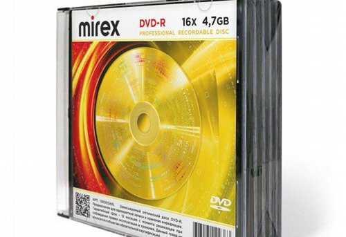DVD-R Mirex 16х на 4,7GB 5 шт