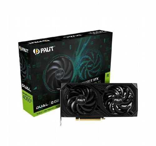 Видеокарта Palit GeForce RTX 4060 Ti Dual NE6406T019P1-1060D