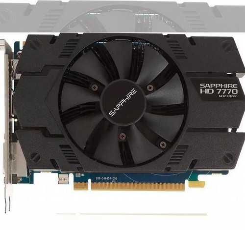 Sapphire hd 7770 Ghz Edition 1гб gddr5