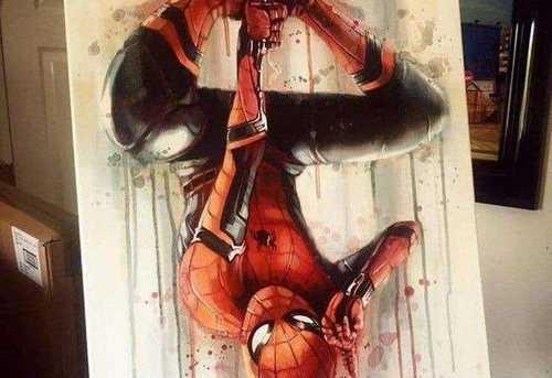 Картина маслом Человек-паук