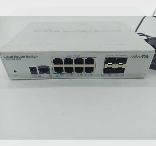 Микротик Cloud Router Switch CRS112-8G-4S-IN