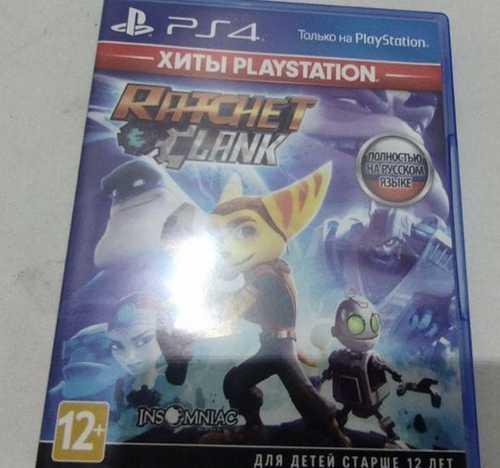 Игровые диски. Sony Playstation 4 Ratchet & Clank