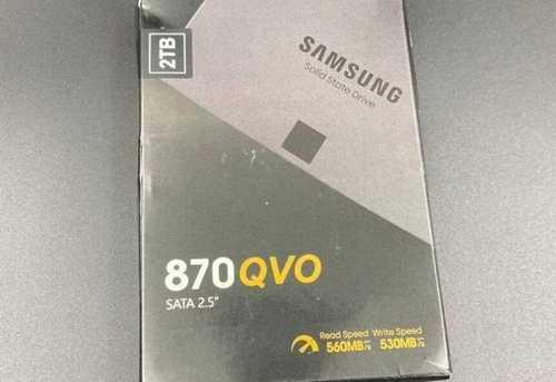Samsung 2тб Внутренний SSD-диск 870 QVO 2T (Арт.64