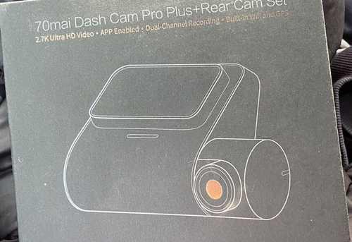 Видеорегистратор 70mai Dash Cam pro plus+rear cam
