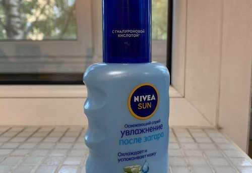 Спрей для тела nivea Sun после загара с алоэ вера