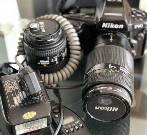 Пленочный фотоаппарат Nikon F90, Nikkor AF